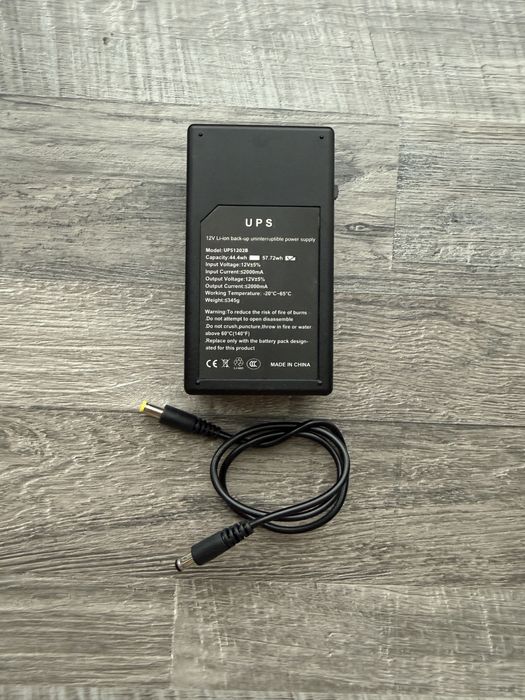 Мощный mini ups 12в для роутера/камер/dvr: 1 099 грн. - Безперебійники ...