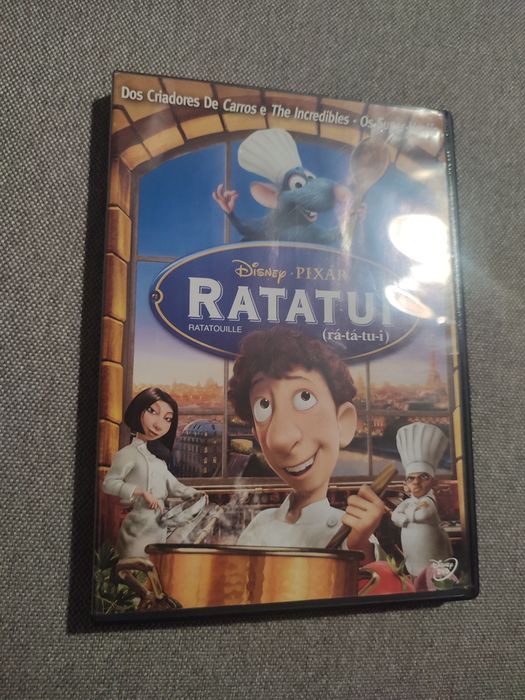 Arte Da Capa Do Dvd Ratatouille