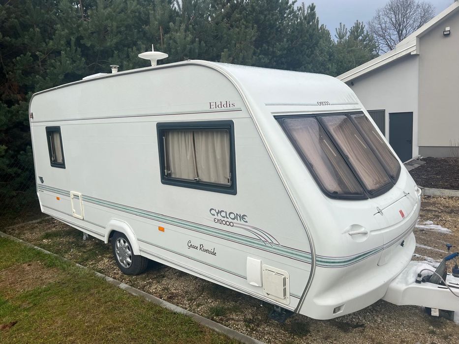 Przyczepa kempingowa Elddis Cyclone EX2000 / camping Kielce • OLX.pl