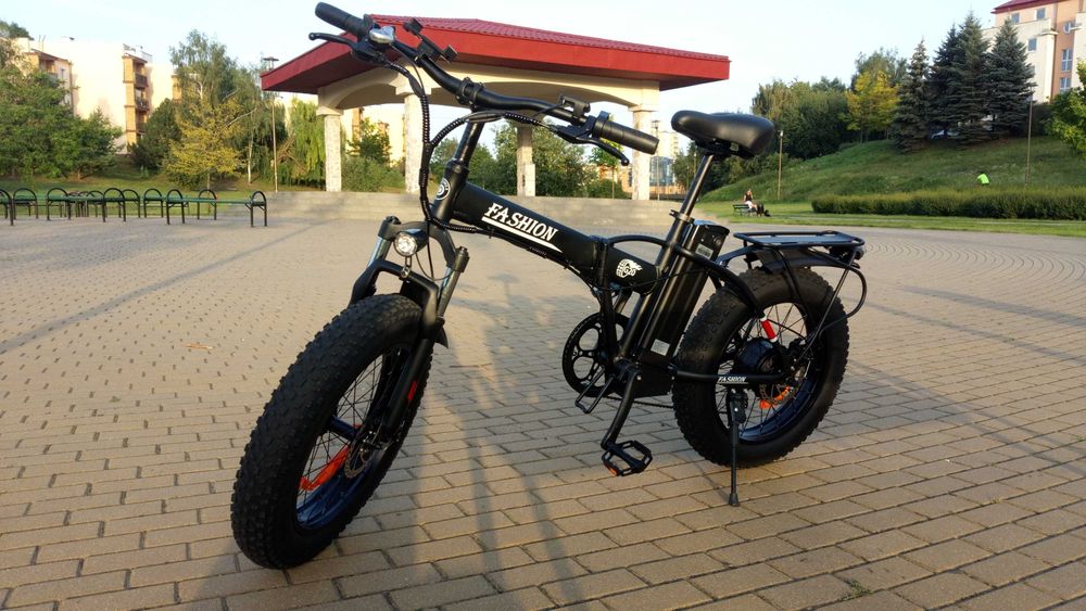 Rower elektryczny Terenowy Składany MTB FASHION G20 1000W 48V 50 km/h ...