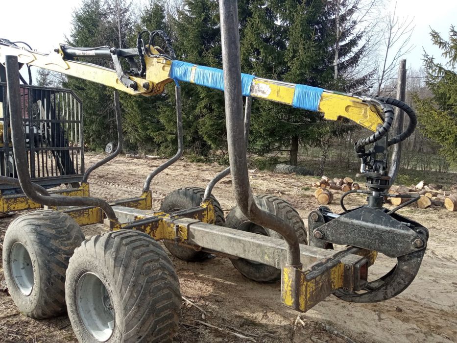 Przyczepa leśna HDS Hydrofast H9 Kowale Oleckie • OLX.pl