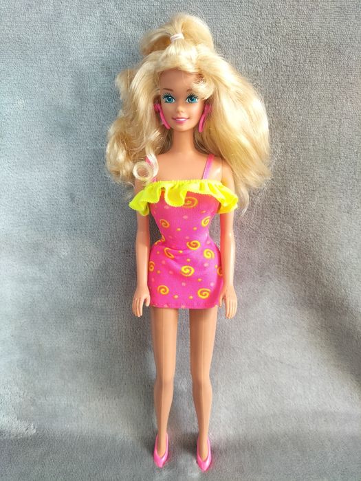 Lalka Barbie Ruffle Fun 1994 Mattel 1966 vintage doll Kielce • OLX.pl