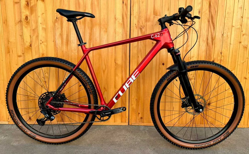 Cube Reaction C62 ONE (2022р) карбон, повітряна вилка, колеса на осях ...