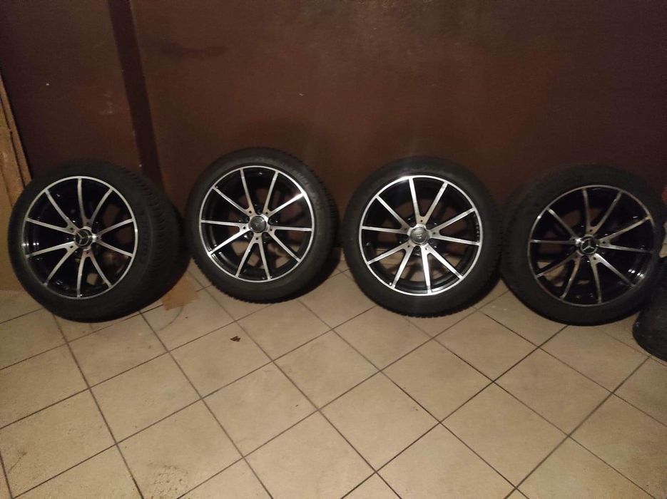 Koła Felgi 18 5x112 Mercedes Benz w205 oryginalne Amg opony zimowe Dębica • OLX.pl