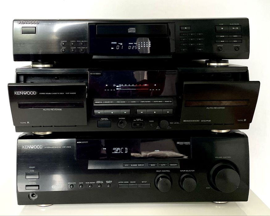KENWOOD DPF-1010, KXF-W4010, KRF-V5010 Stereo Wieża Siemianowice Śląskie • OLX.pl