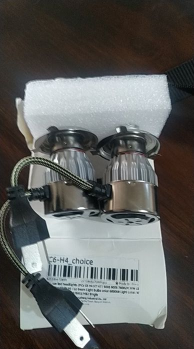 Lâmpadas H4 LED 6000K 150W: Branco Puro e Potência Extrema para Seu Ve ...