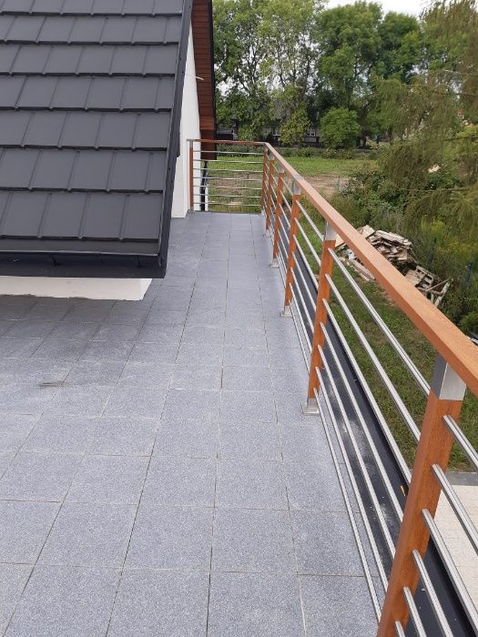Balustrada tarasowa Fello STANDARD balkon taras aluminium barierka ...