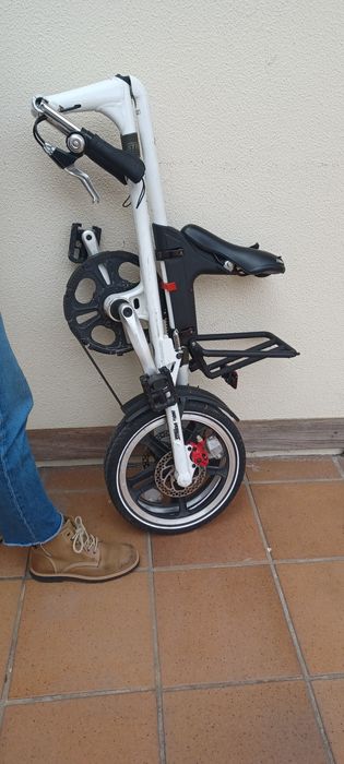 Strida Lt branca , bicicleta dobrável Glória E Vera Cruz • OLX.pt