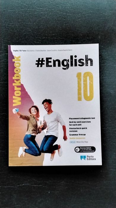 Workbook #English 10 (caderno de exercícios). Como Novo! Mafamude E ...