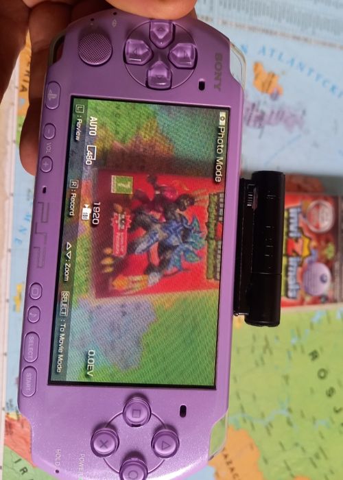 Gra Sony psp invizimals PL plus kamera kamerka psp-450 Szczodrowo • OLX.pl