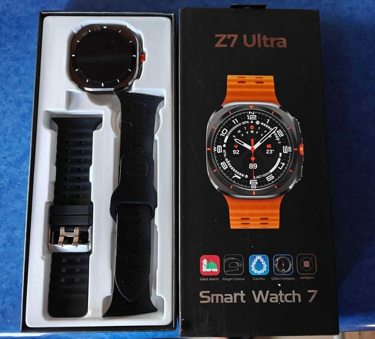 Zegarek smartwatch Watch Z7 Ultra 1,43" ekran Amoled Gdynia Karwiny ...