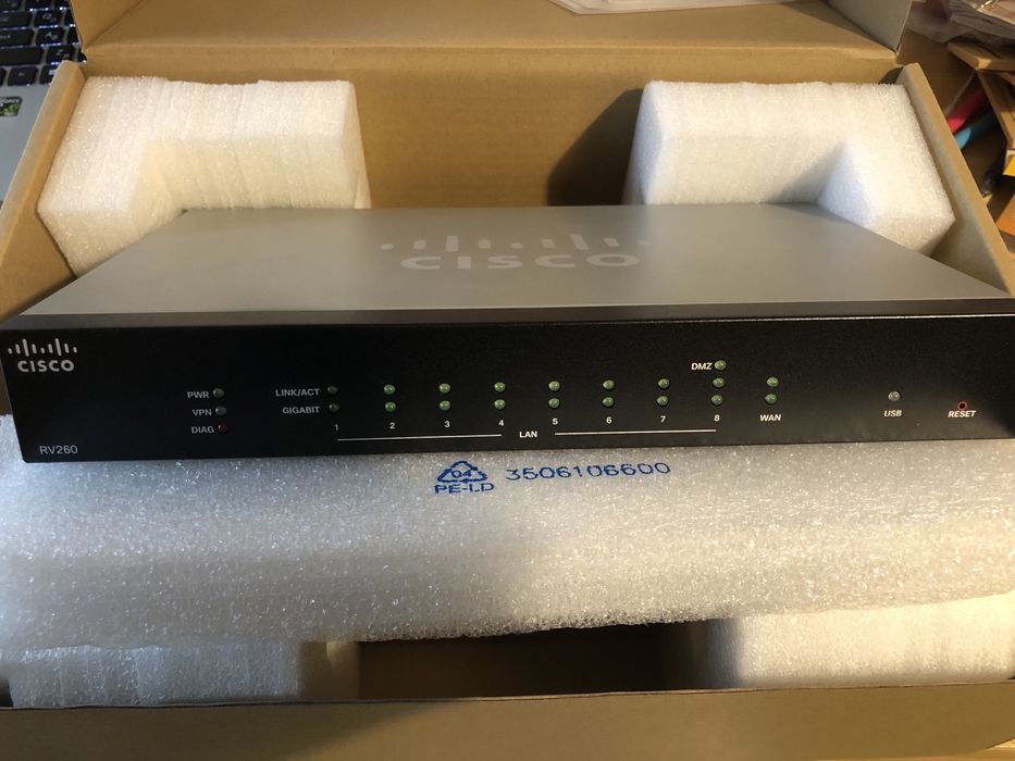 Маршрутизатор, роутер Cisco RV260: 11 400 грн. - Периферійні пристрої ...