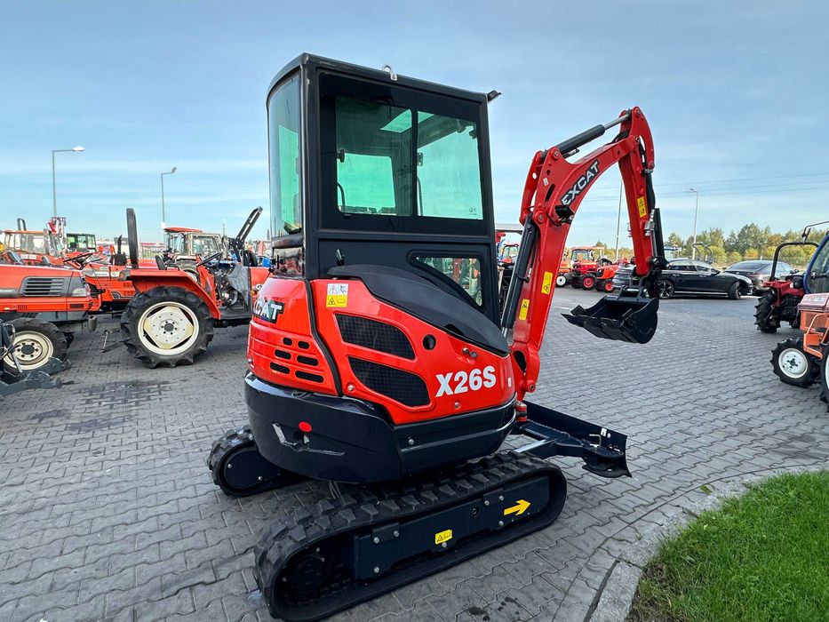 MINIKOPARKA EXCAT X22S Silnik YANMAR Waga 2,2T Leasing, Kredyt HIT ...