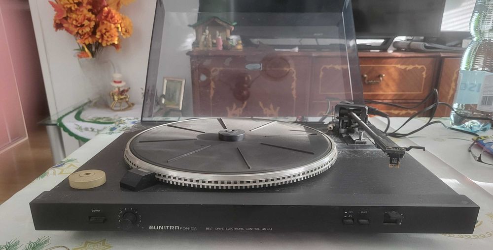 Gramofon UNITRA Fonica GS 464, czarny Warszawa Białołęka • OLX.pl