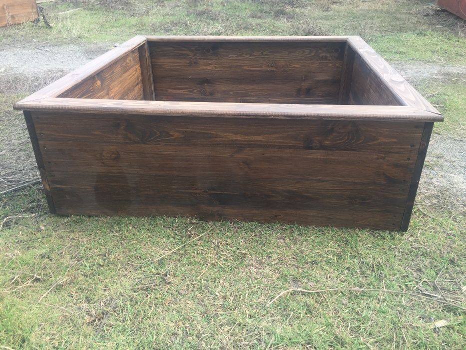 Ящики деревянные для грядок, цветов, голубики. Високі грядки Песочницы ...
