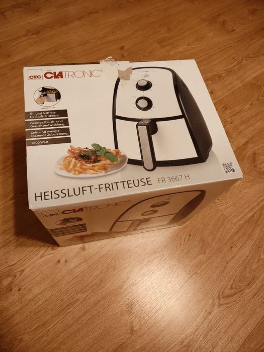 Frytkownica beztłuszczowa CLATRONIC FR 3667 H Air Fryer Wysiołek ...