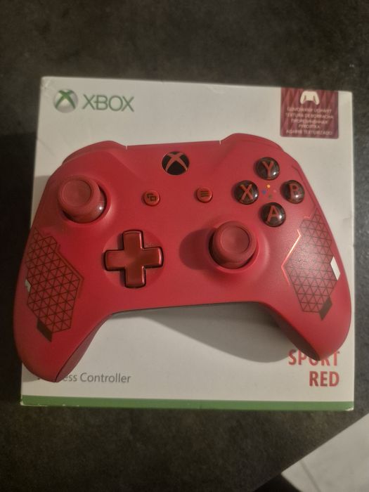Pad Xbox One, oryginalny Sport Red, model 1708 w pudełku. Warszawa ...