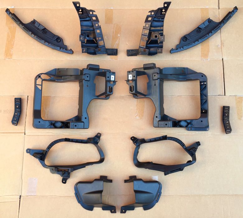 Jeep Cherokee KL Кронштейн Крепления Направляющая Бампера Окуляр: 270 ...