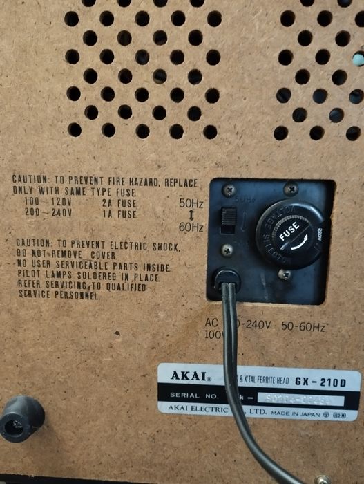 Akai GX 210 D японский бабинный магнитофон: 12 500 грн. - Студійне ...