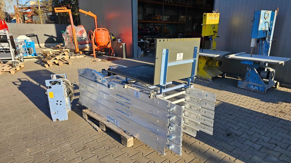 Winda drabina dekarska Geda Lift Standard 200 Nr.117 wciągarka wyciąg ...