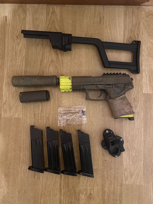 Airsoft SSX23 Novritsch + Nano Kit + Extras Portimão • OLX Portugal