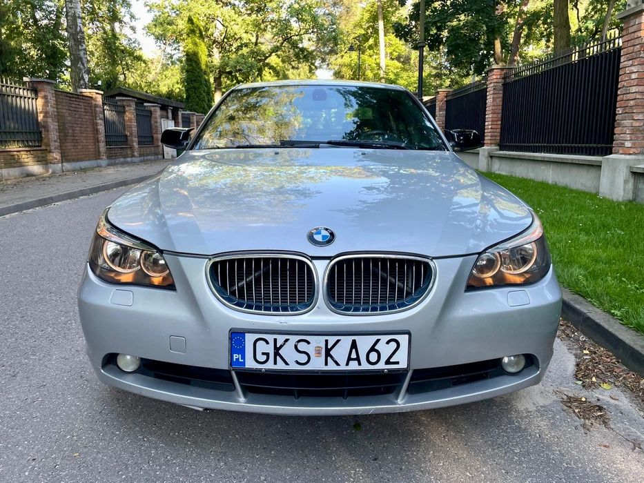 BMW E60 2.0 Diesel 2006 – Skóra, klima, manual Piaseczno • OLX.pl