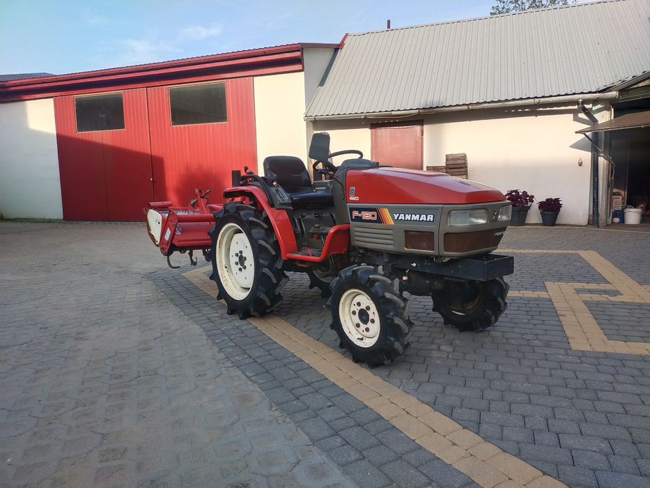 Yanmar f180 duży ,plus glebogryzarka 4x4 mini ciągniczek ,traktorek ...