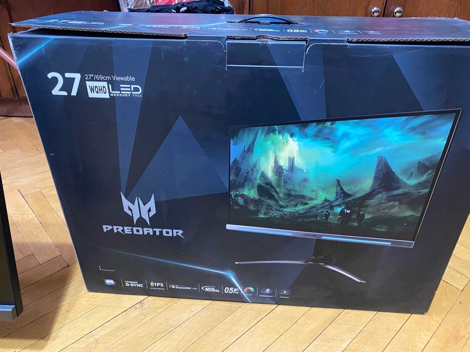 Ігровий Монітор Acer Predator XB271 UGS 27" IPS QHD 165 Hz G-Sync: 5 ...