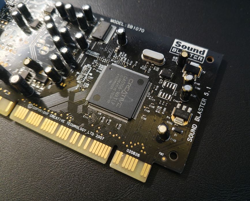 Karta dźwiękowa Sound Blaster 5.1 sprawna SB1070 Mikołów Nowy Świat ...