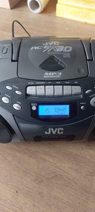 Radiomagnetofon CD Boombox JVC rc-ex30b Jawor • OLX.pl