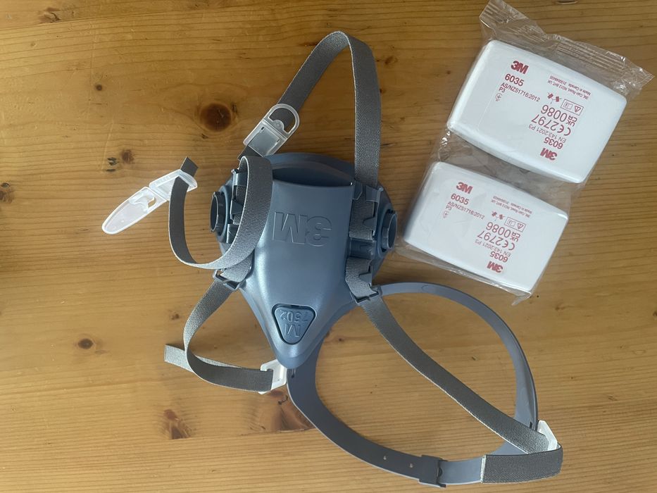 3M 7502 maska lakiernicza M + filtry 6035 Żory • OLX.pl