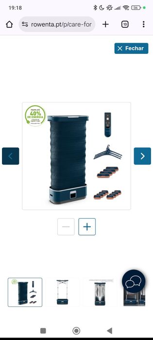 Máquina de engomar a vapor Care for you first Rowenta São Domingos de ...