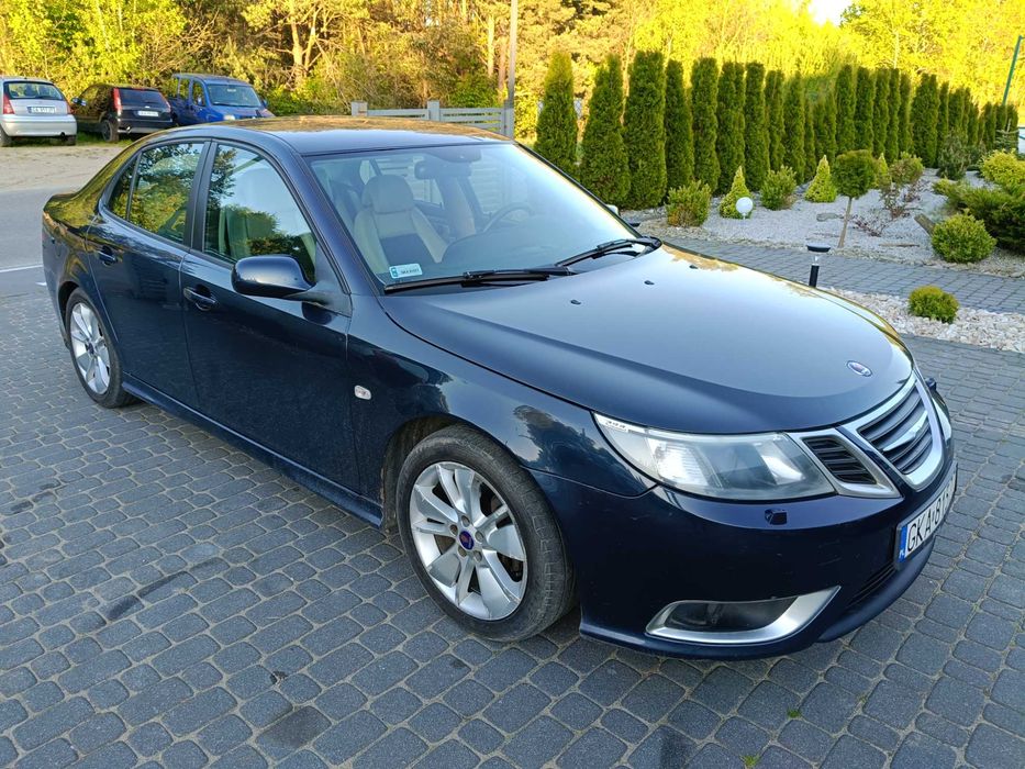Saab 9-3 aero sedan zarejestrowany zadbany Kartuzy • OLX.pl