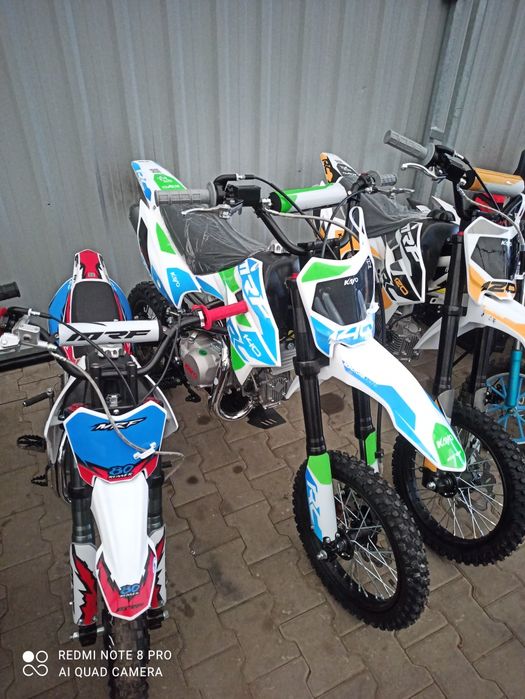NOWE MRF cross 140 RC lub 120 i 80 elektryczne pitgang KAYO Biardy • OLX.pl