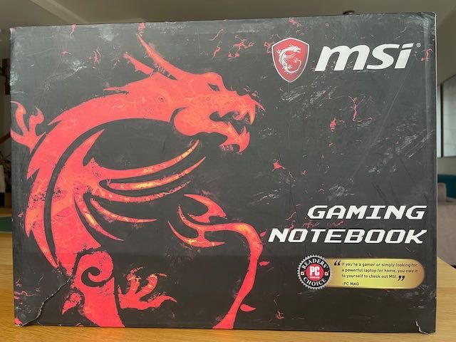 Laptop gamingowy MSI GS75 Stealth 9SF czarny 17.3'' 1 TB 32 GB używany ...
