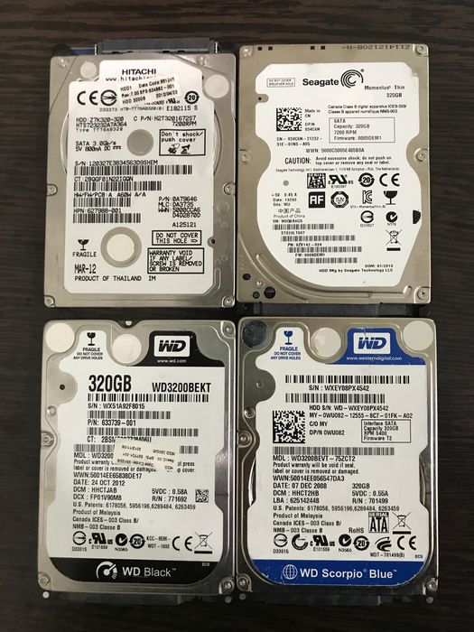 Жорсткий диск 2,5" 500Gb HDD 2.5" 500GB до ноутбука: 250 грн. - Запчастини для ноутбуків Полтава ...