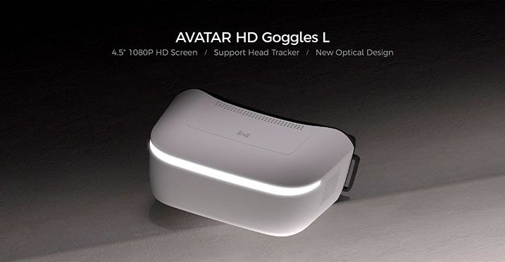 Цифровий шолом Caddx Walksnail Avatar HD Goggles L: 6 500 грн ...