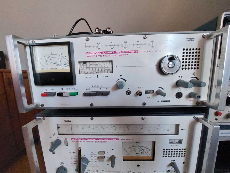 Miernik szumów, mikrowoltomierz selektywny INCO HMV-4 Święta Katarzyna • OLX.pl