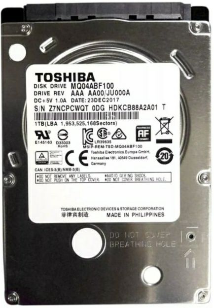 Продам жорсткий диск TOSHIBA MQ04ABF100 1000,2 GB (1tb, 1тб) ТОРГ: 599 ...