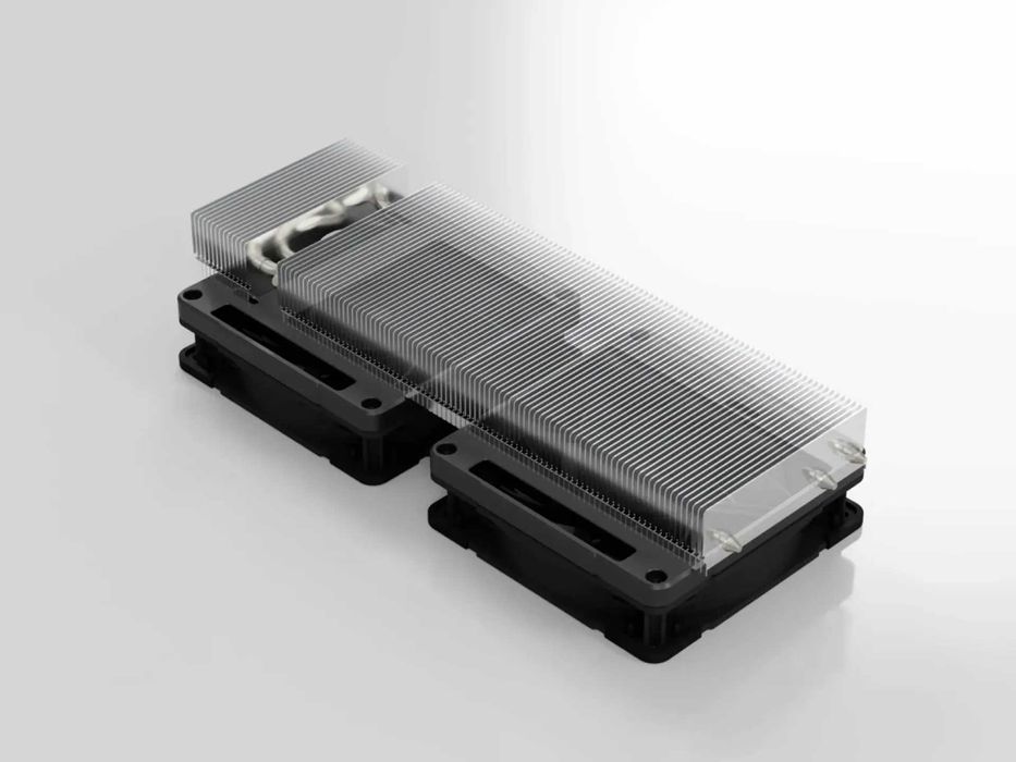 Deshroud Mod Duct kanał wentylacyjny MSI RTX 3080 Ventus NR200P Noctua ...