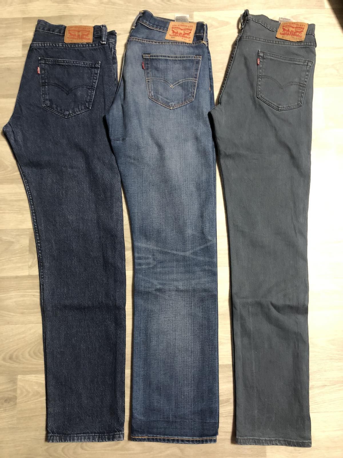 Джинсы левис Levi's 34х34 оригинал состояние новых: 540 грн. - Класичні ...