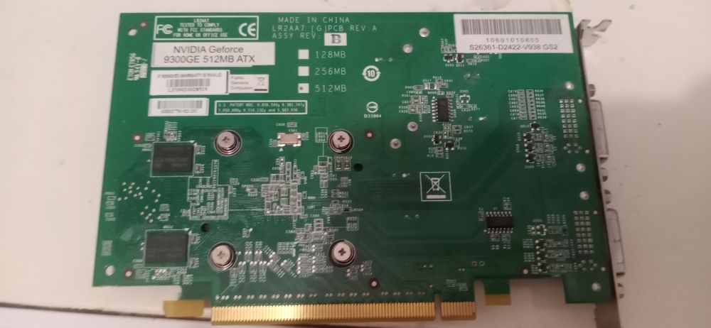 NVIDIA GeForce 9300 GE - Graphics card - GF 9300 GE - 512 MB - PCIe x1 ...