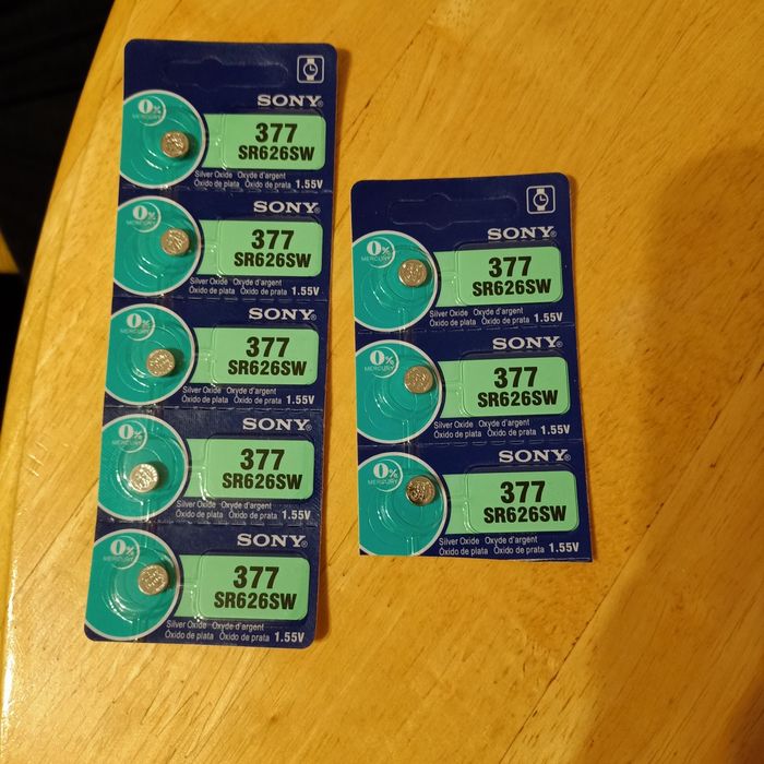 Bateria 377 SR626SW do zegrka Sony Białystok Nowe Miasto • OLX.pl