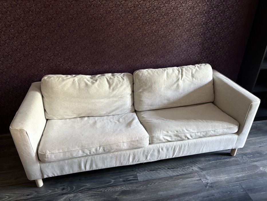 PÄRUP Sofa ikea kanapa 3 osobowa beżowa Gunnared Wrocław Stare Miasto ...