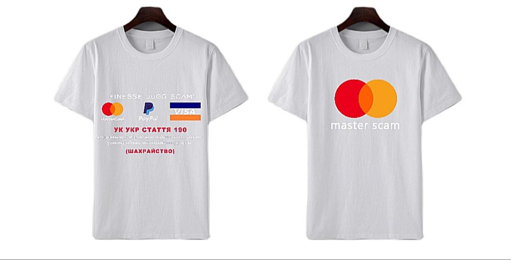 Футболка Master Scam: 489 грн. - Футболки Київ на Olx
