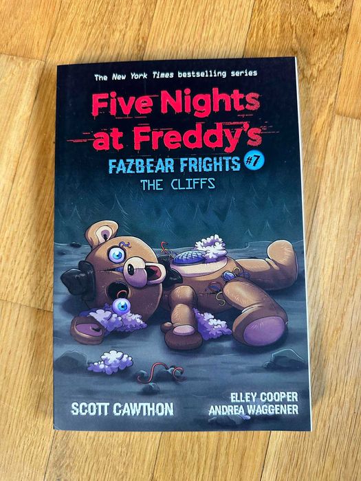 Książka fnaf fazbear frights #7 cliffs okładka 3d angielska US Kobyłka ...