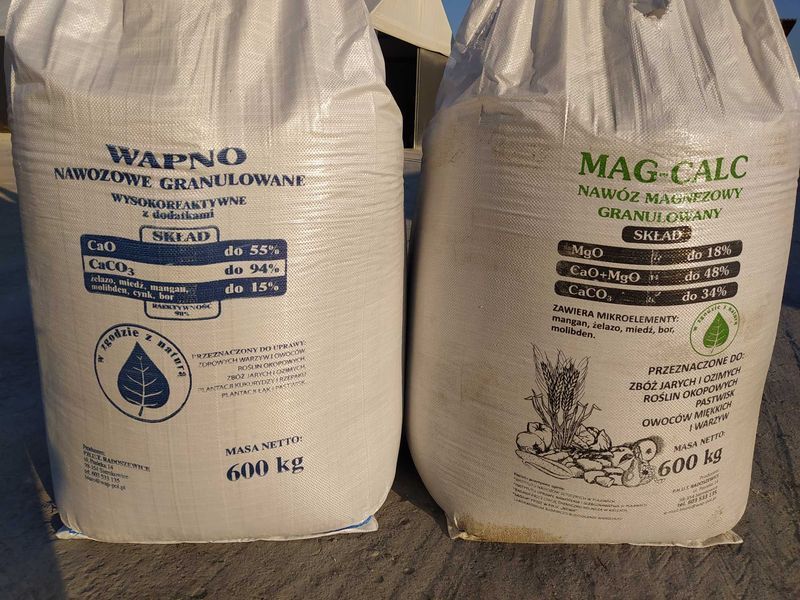 Wapno granulowane nawozowe i magnezowe Gorzów Wielkopolski • OLX.pl