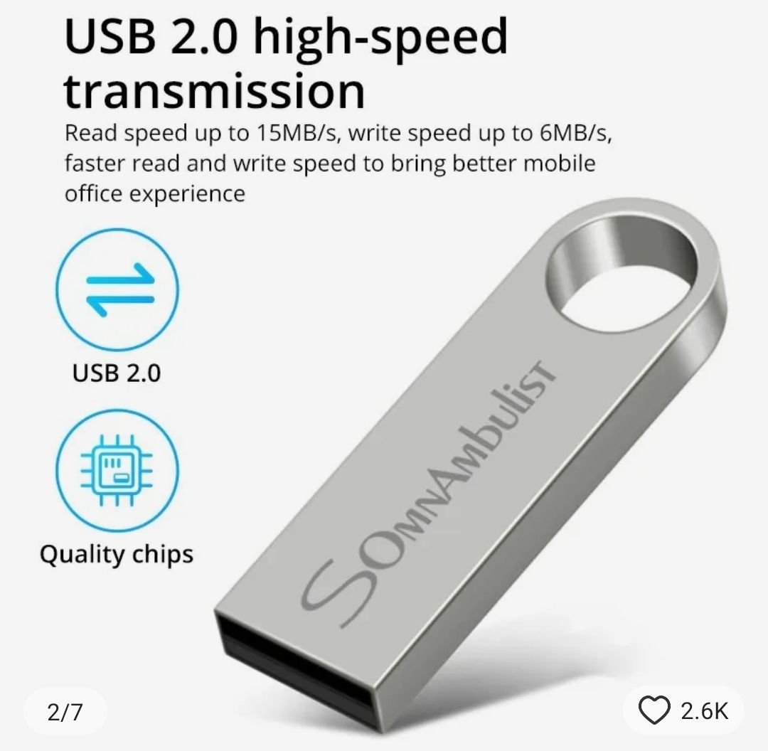 Флешки на 128 гб типу USB 2.0: 130 грн. - Внешние накопители Киев на Olx