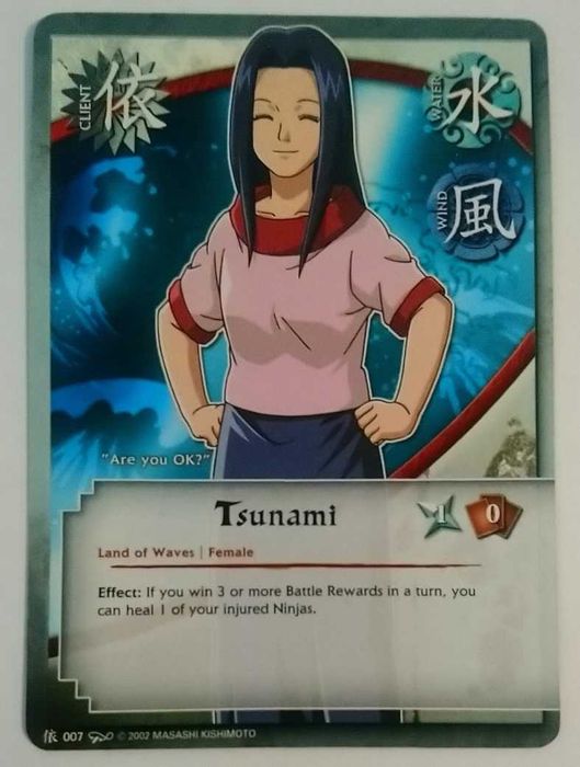 Karta Naruto CCG Client Tsunami - C-007 Elbląg • OLX.pl
