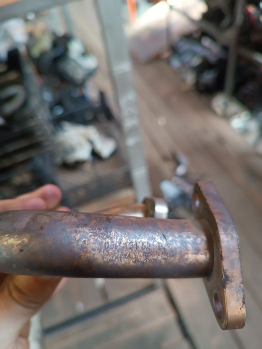 03P131521B Трубка егр egr рециркуляції газів VW Passat B7 2010-2014: ...